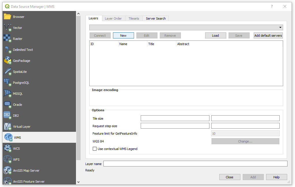 Adding Aerial Imagery to QGIS